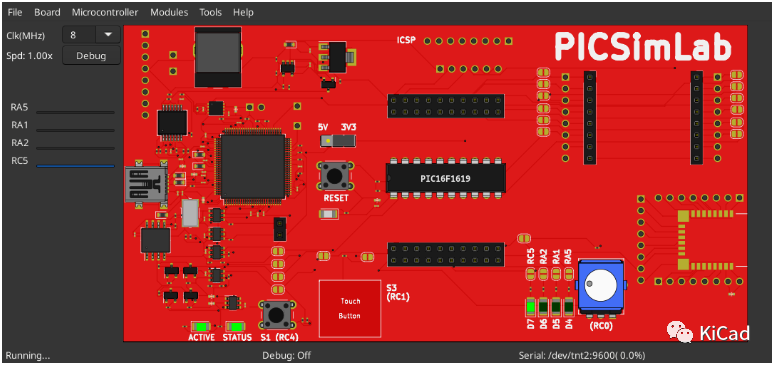 PICsimlab：可编程 IC 仿真实验室 - 小鹏STEM