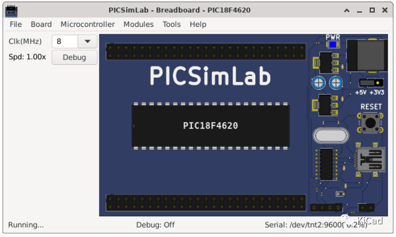 PICsimlab：可编程 IC 仿真实验室 - 小鹏STEM